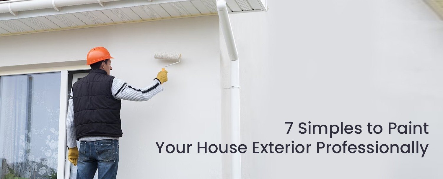 7 Simples to Paint Your House Exterior Professionally