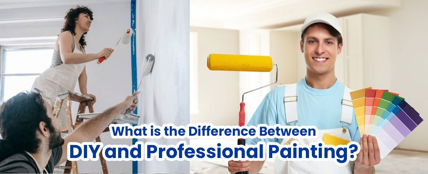 What is the Difference Between DIY and Professional Painting?